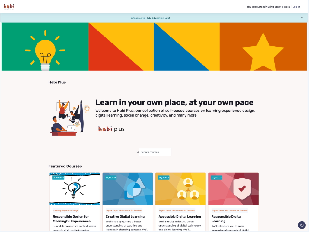 Habi Education Lab: Weaving Learning Experiences With Their Personalized LMS | Hooman Design ...
