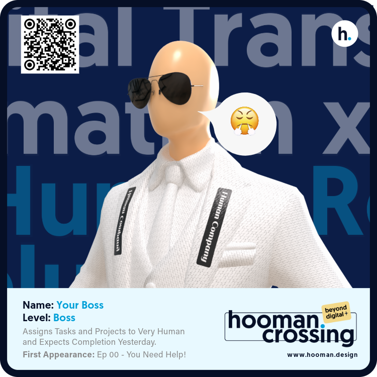 New Animated Series: Hooman Crossing - Very Human's Digital Transformation Adventure! 🧑‍🚀 ...